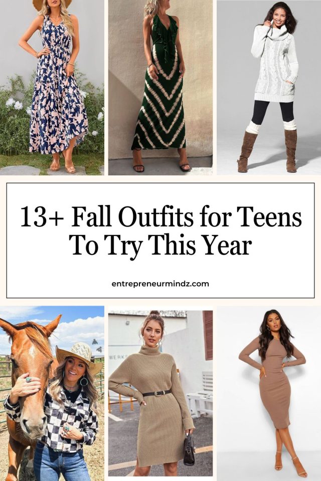 13+ Fall Outfits for Teens To Try This Year