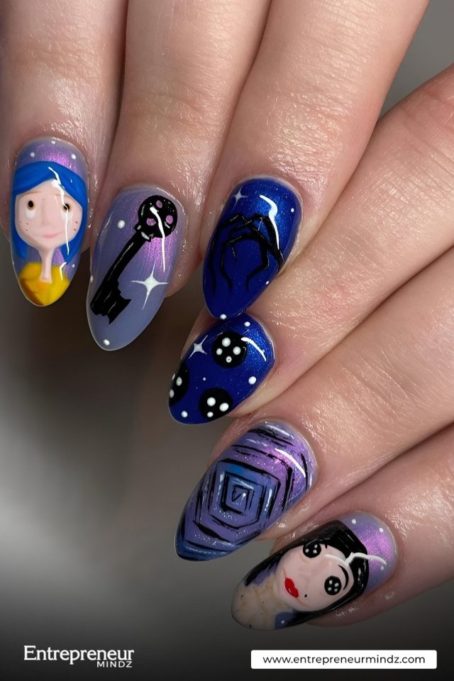 I Couldn’t Keep These 10 Coraline Nail Designs to Myself!