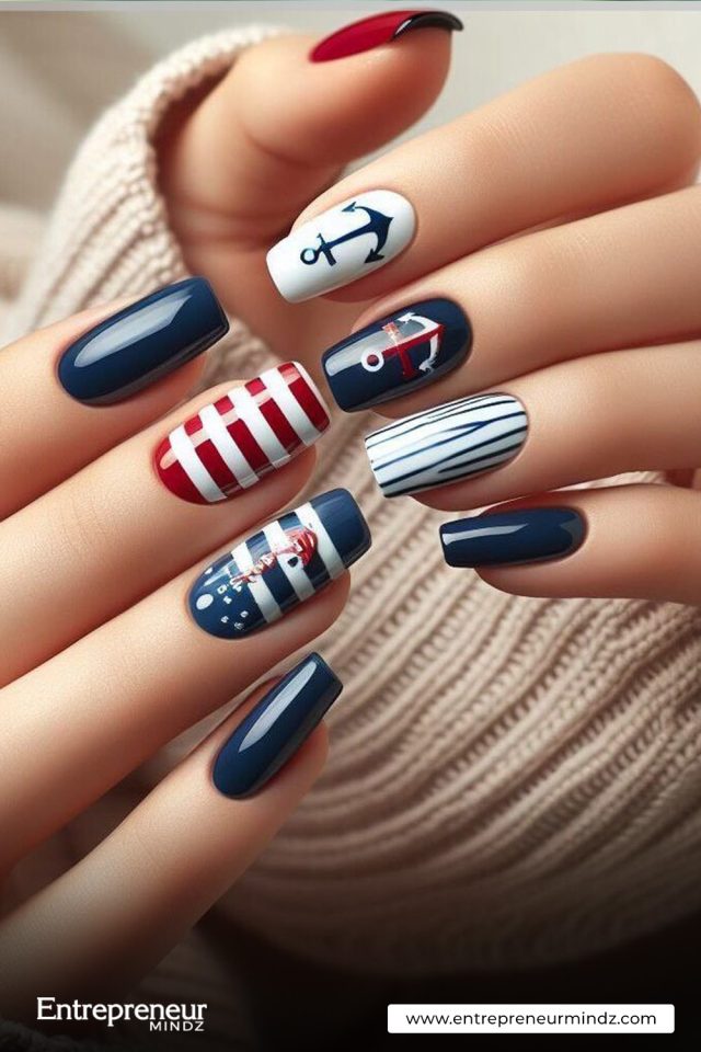 Seas The Day With Summer Nail Looks That Will Make A Splash!