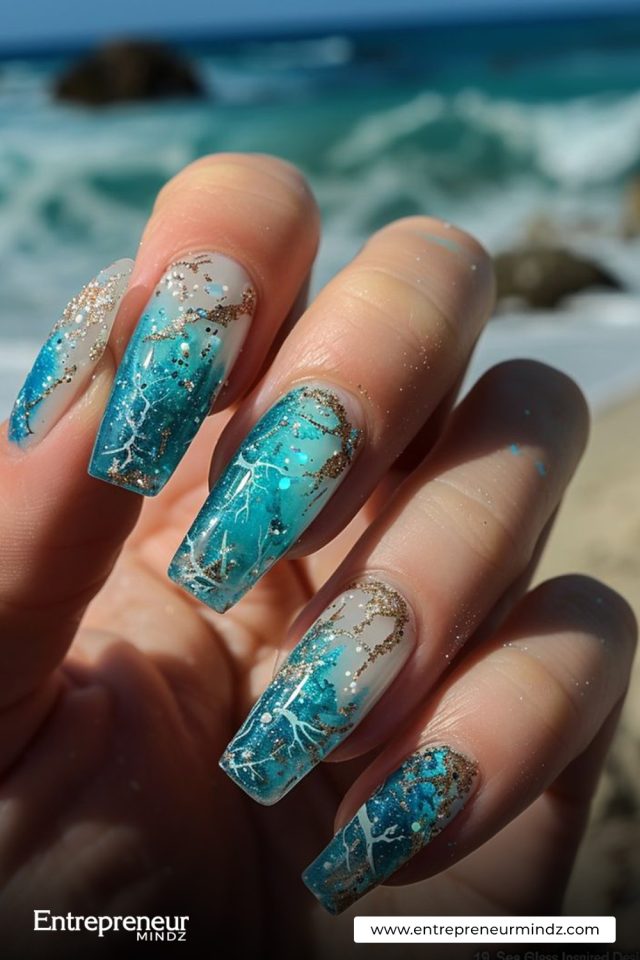 Seas The Day With Summer Nail Looks That Will Make A Splash!