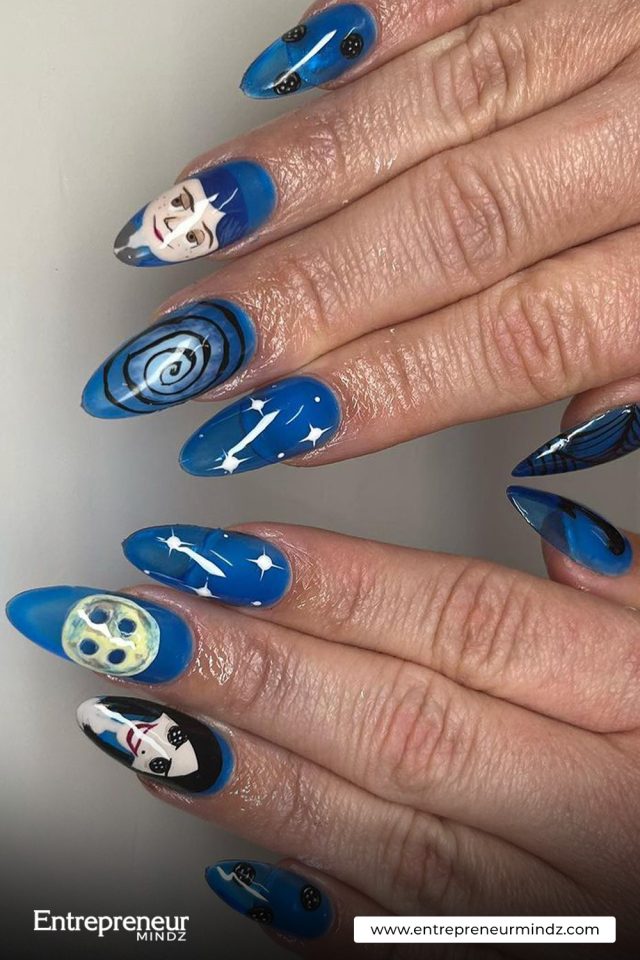 I Had To Share These 10 Amazing Coraline Nail Designs — They are That Good!