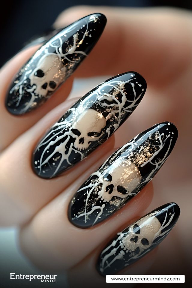 60+ Ghoulishly Gorgeous Halloween Nail Designs for 2024